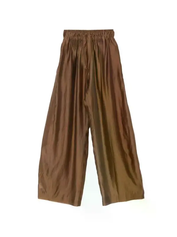 THELATEST Wide Leg Trousers - Brown