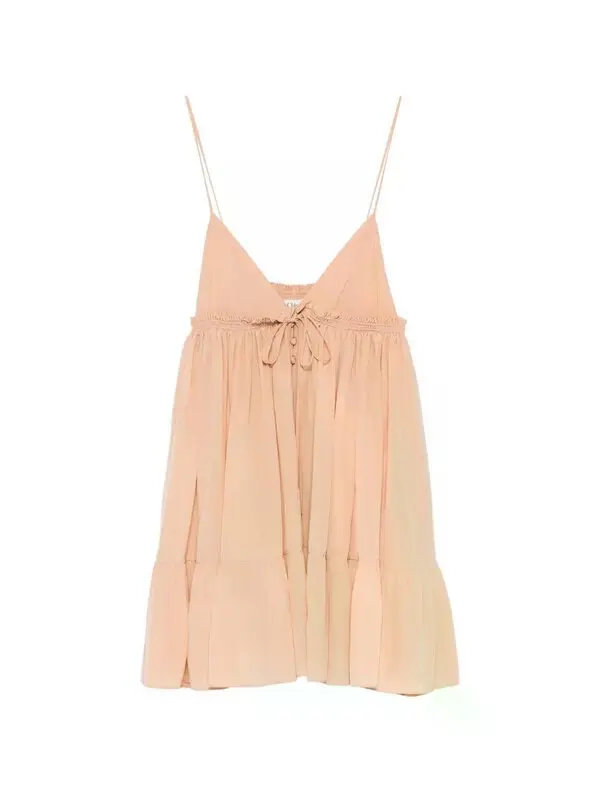 Chloé Ruffled Tiered Dress
