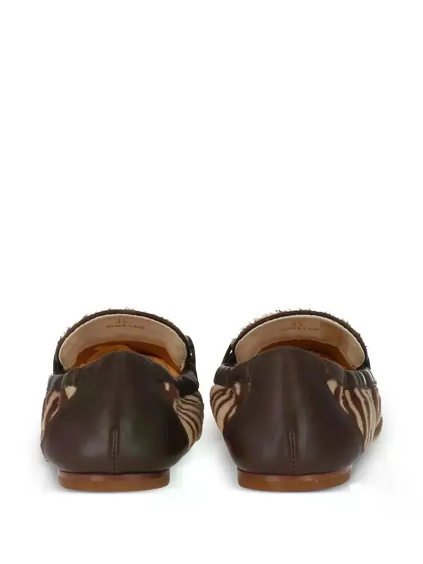 TOD'S Zebra-print Loafers