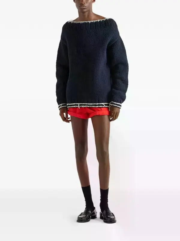 Prada Cotton Bermuda Shorts