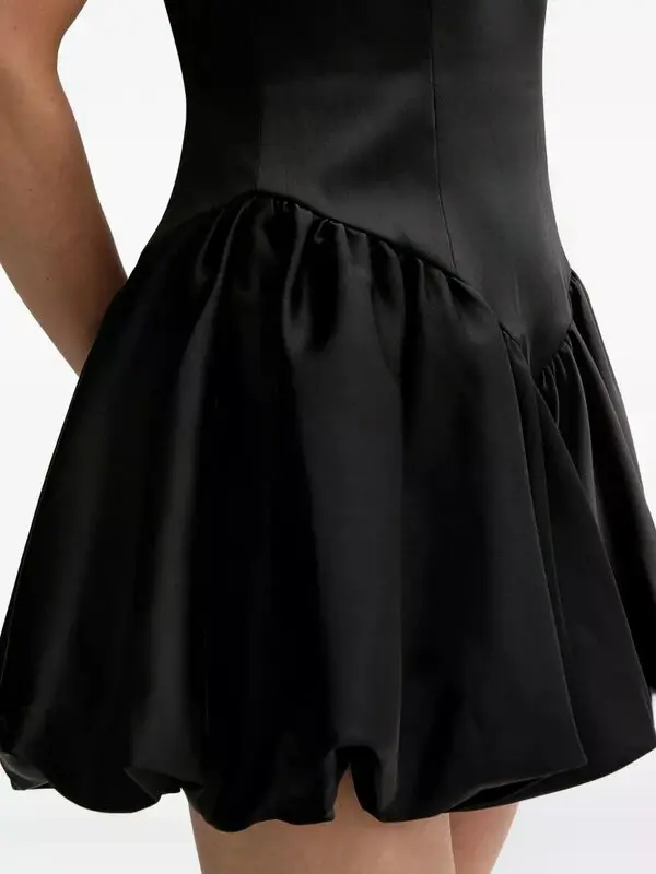 Bardot V-neck Mini Dress