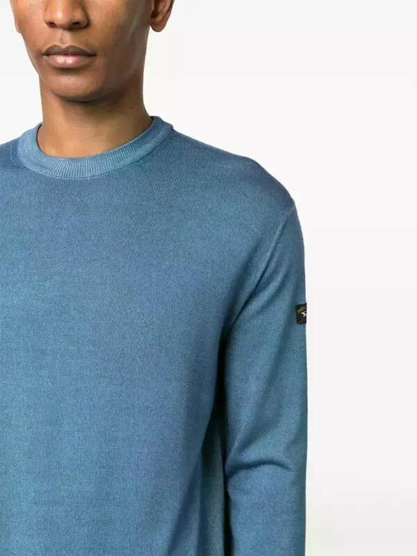 Paul & Shark Fine Knit Jumper - Blue