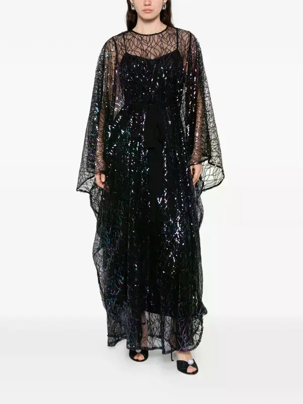 BARUNI Habiba Sequin-embellished Kaftan