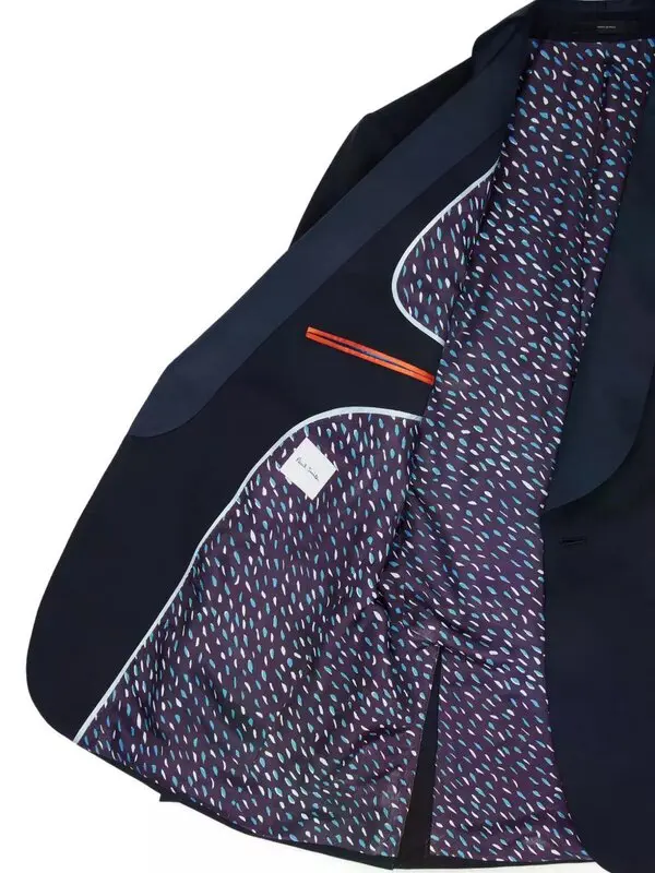 Paul Smith Single-breasted Blazer - Blue