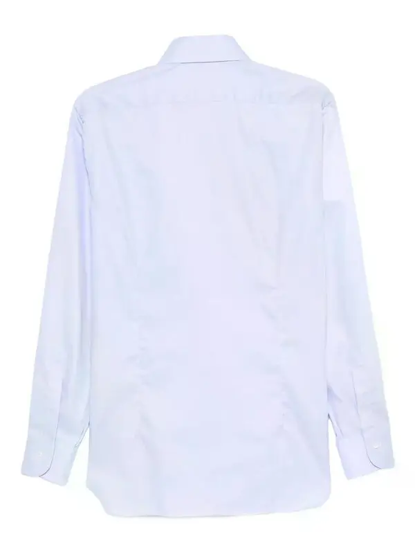 BARBA NAPOLI Long-sleeved Cotton Shirt