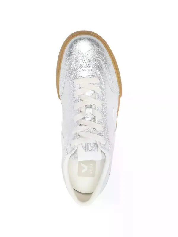 VEJA Panelled Lace-up Sneakers - Silver