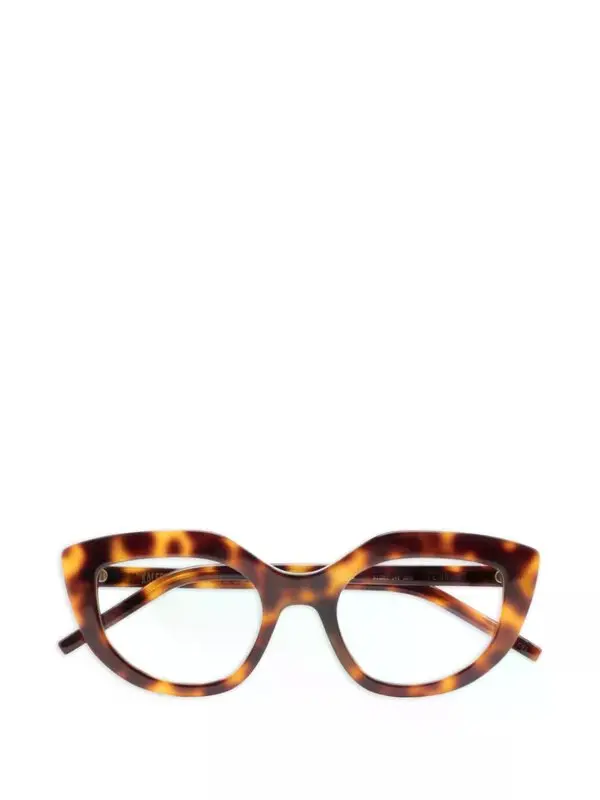 KALEOS Tennant Cat-eye Frame Glasses - Brown