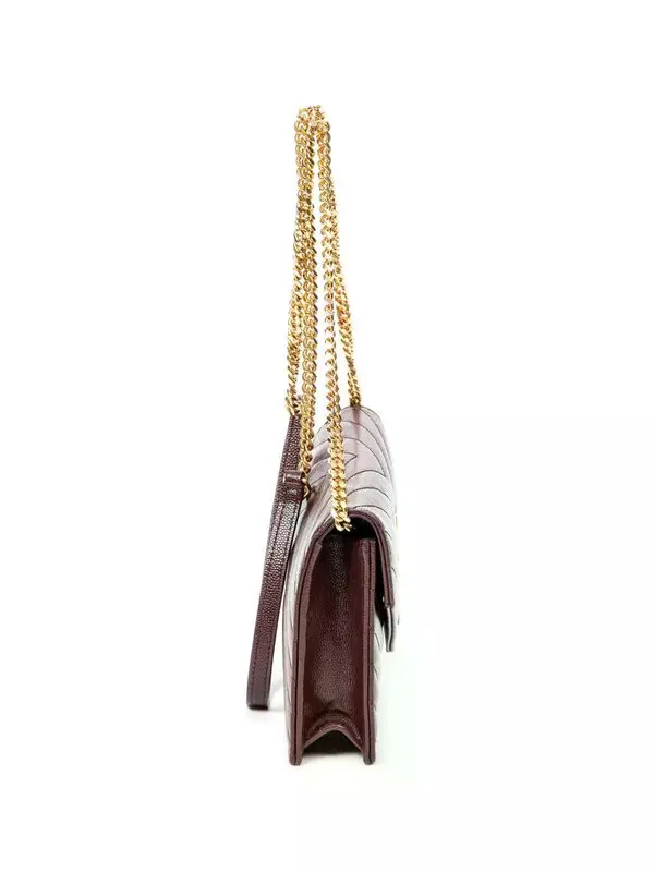 Saint Laurent Cassandre Envelope Crossbody Bag - Red