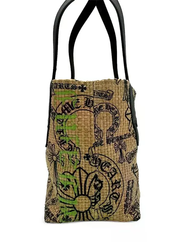 Chrome Hearts Graphic Pattern Beach Bag