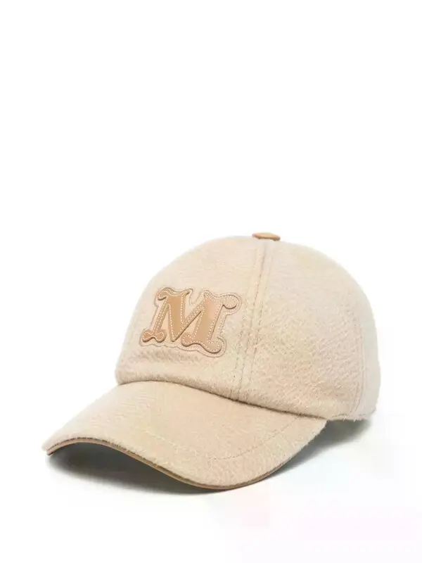 Max Mara Appliqué Baseball Cap - Neutrals