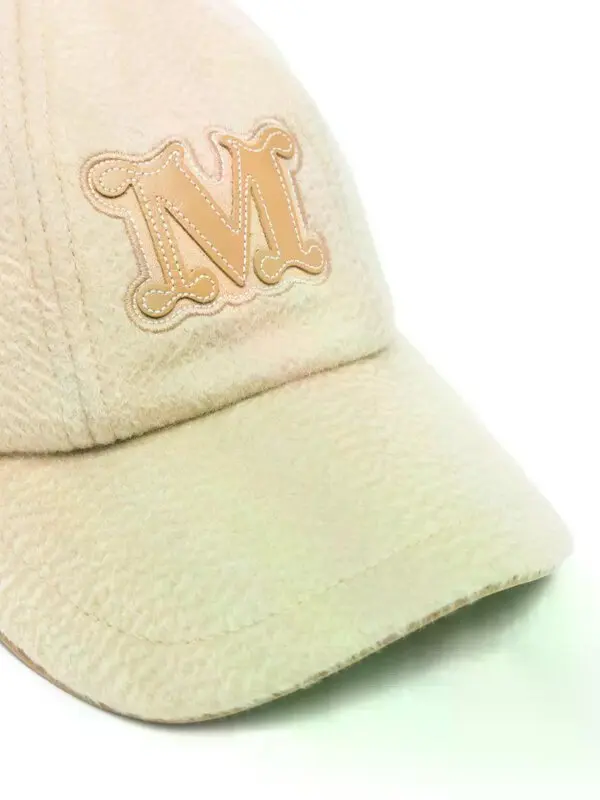 Max Mara Appliqué Baseball Cap - Neutrals