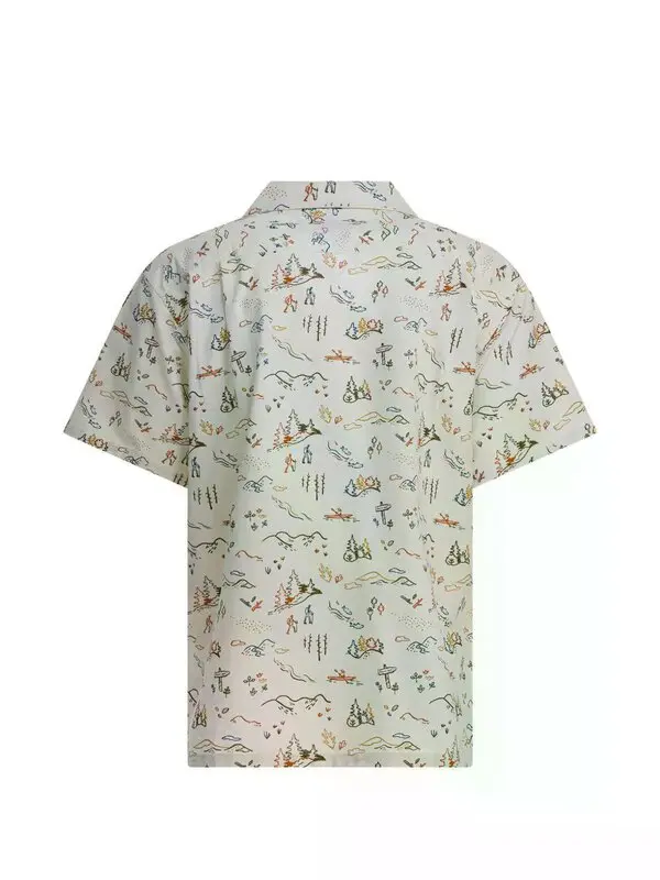 MONTBELL Buttoned Print Shirt