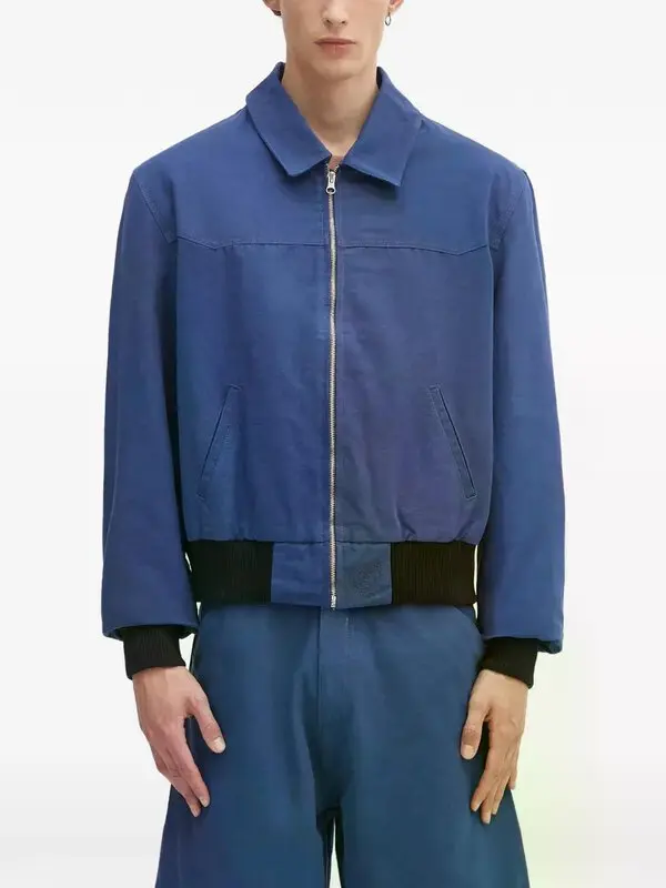 SKY HIGH FARM WORKWEAR Zip Bomber Jacket