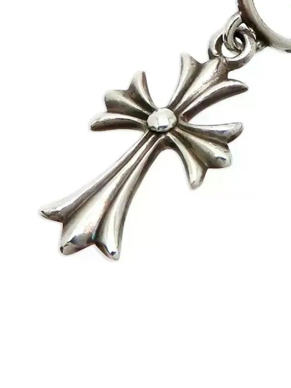 Chrome Hearts Cross Hoop Earring