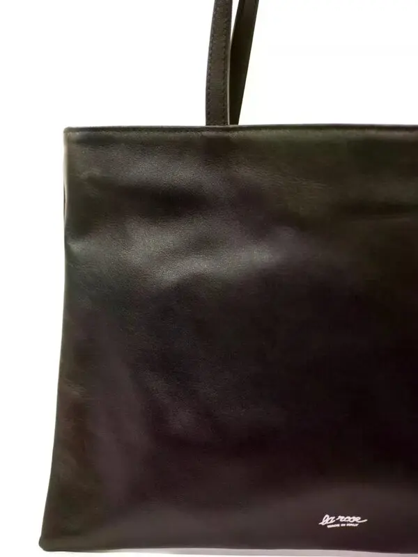 LA ROSE Logo-print Tote Bag - Black