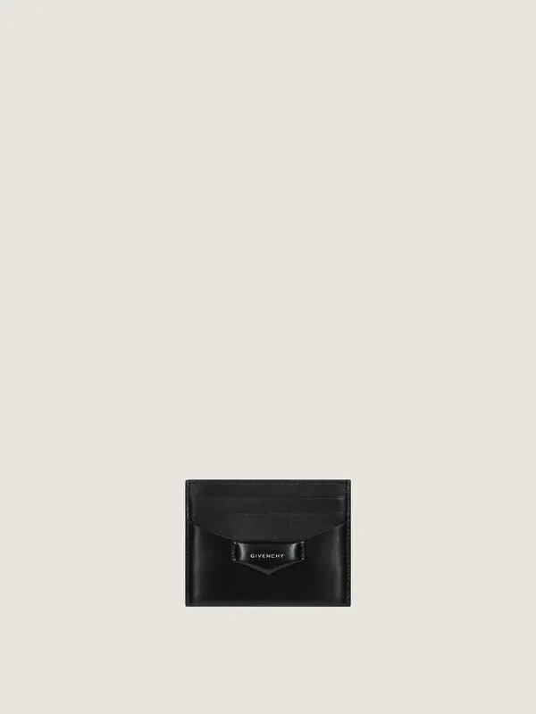 Givenchy Antigona Card Holder In Box Leather - Multicolor