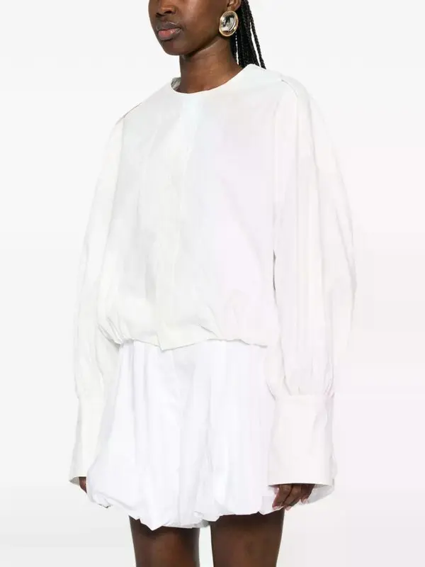 THELATEST Diana Long-sleeve Top - White