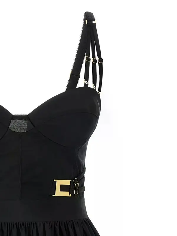 Elisabetta Franchi Corset Mini Dress