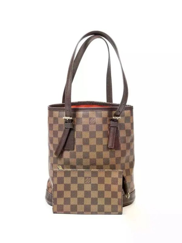 LOUIS VUITTON Marais Damier Ebene Shoulder Bag