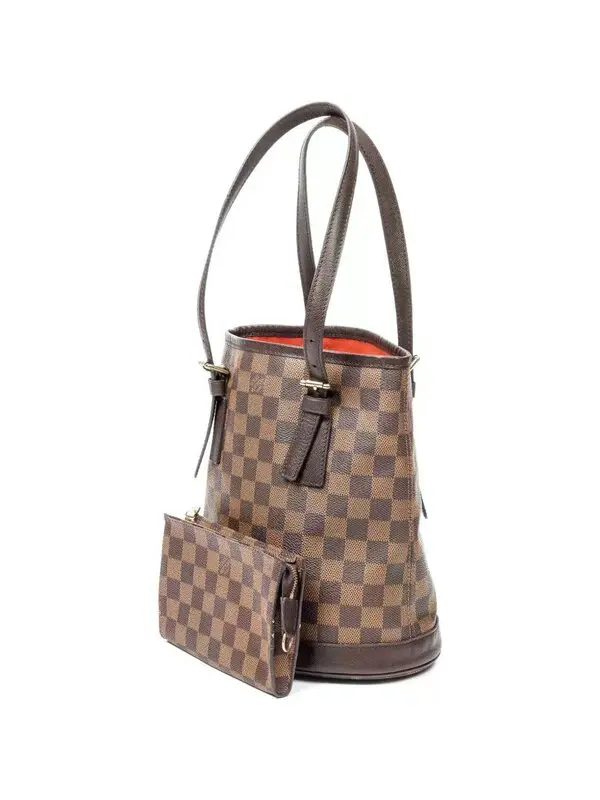 LOUIS VUITTON Marais Damier Ebene Shoulder Bag