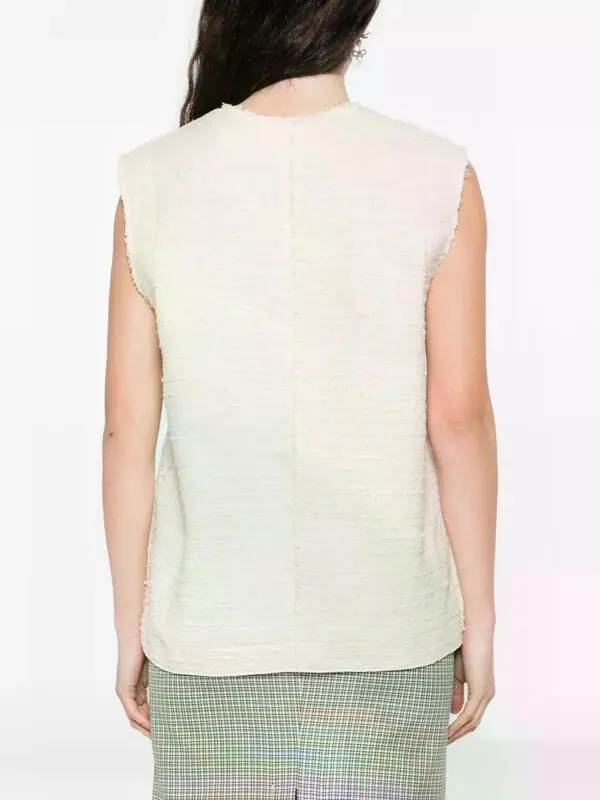N°21 Buttoned Sleeveless Blouse