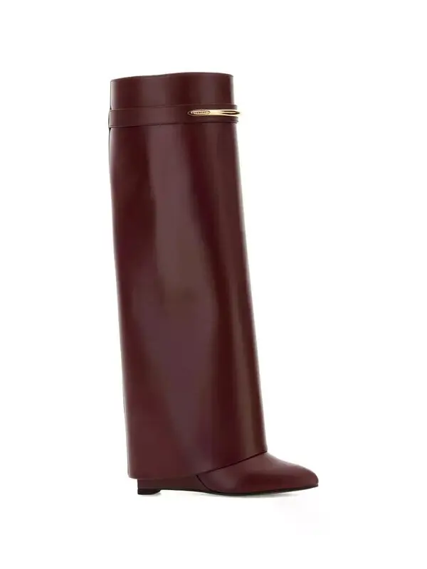 Givenchy Leather Boots - Red