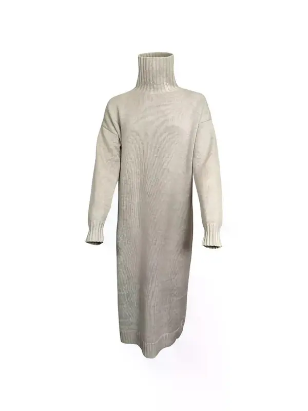 Max Mara Roll-neck Knit Dress