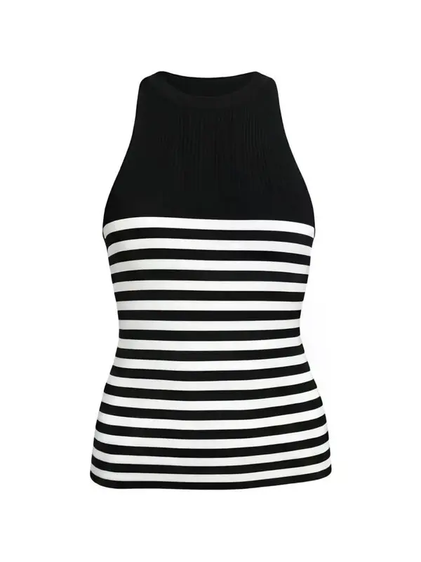 Max Mara Striped Knit Top