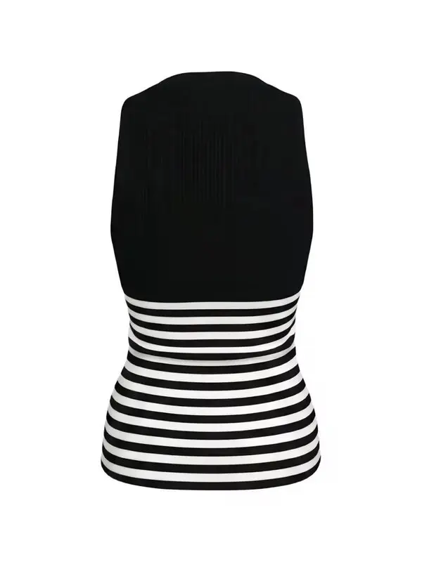 Max Mara Striped Knit Top