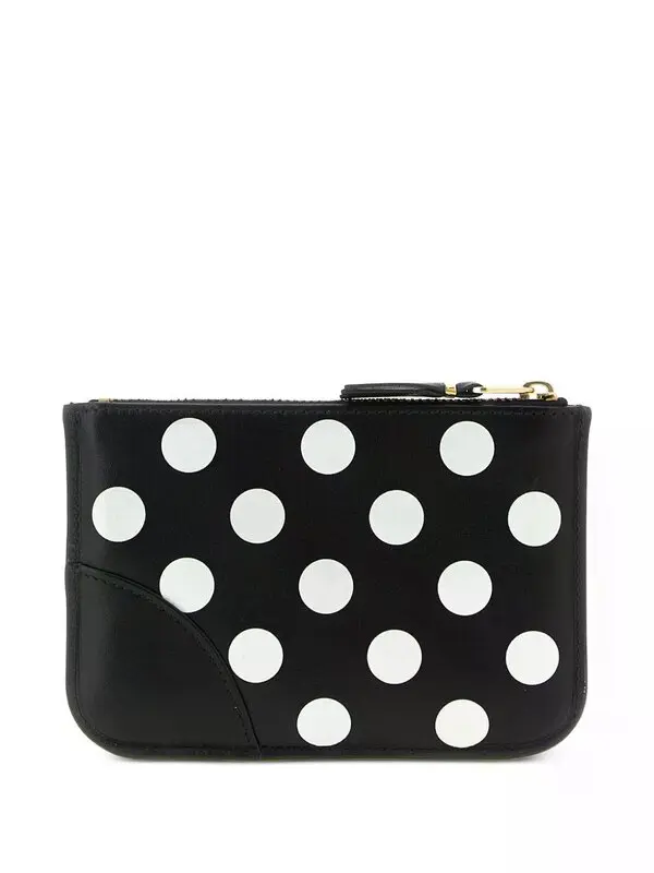 Comme Des Garçons Polka Dot Print Wallet