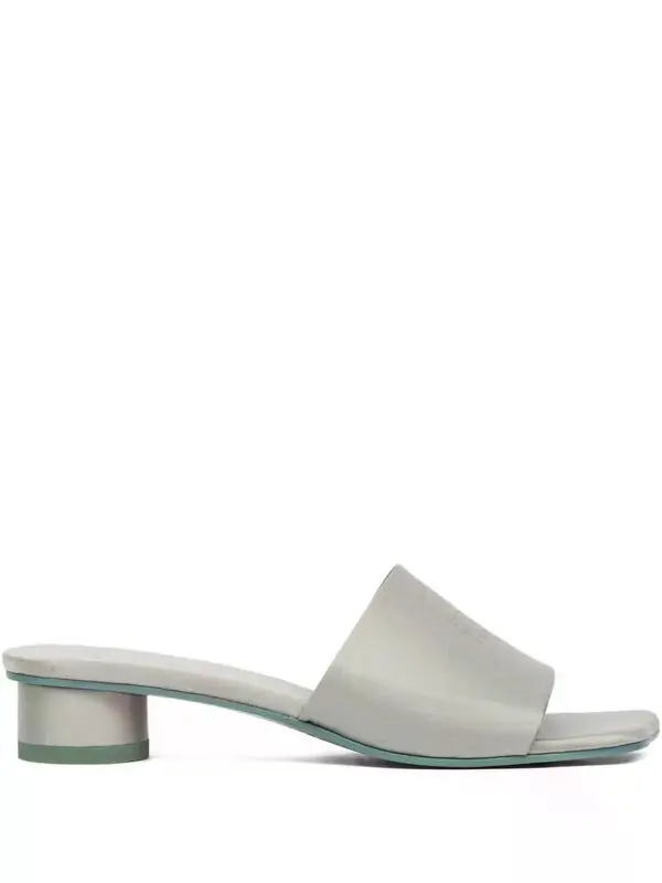 MAISON MARGIELA Logo-detail Sandals - Grey