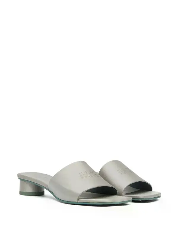 MAISON MARGIELA Logo-detail Sandals - Grey