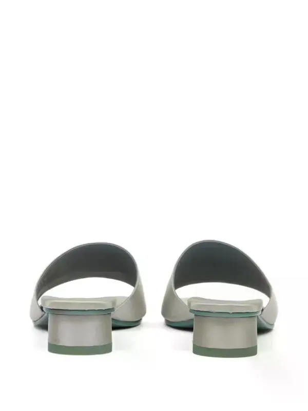 MAISON MARGIELA Logo-detail Sandals - Grey