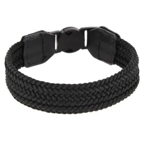 Trafalgar 18mm Braided Golf Bracelet - Black
