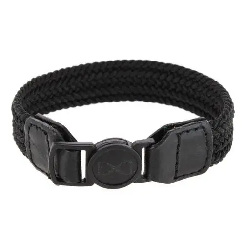 Trafalgar 18mm Braided Golf Bracelet - Black