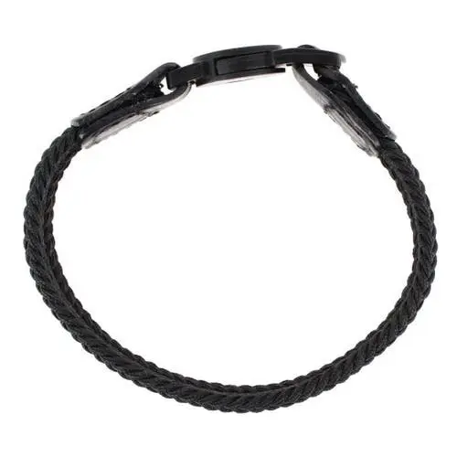 Trafalgar 18mm Braided Golf Bracelet - Black