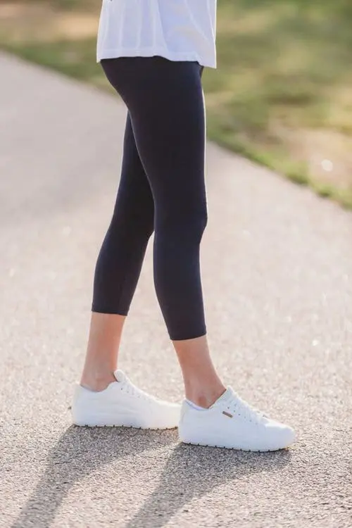 CITY THREADS Soft 100% Cotton Everyday Wear Capri Leggings - Turquoise