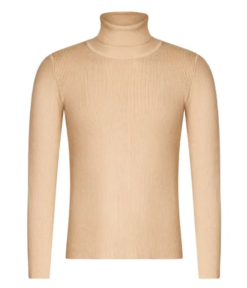 Chuks Collins Michael Turtleneck Sweater - Neutral