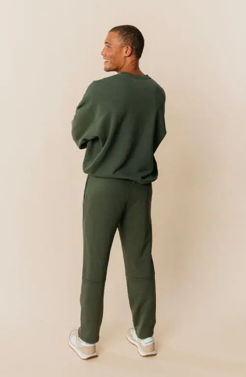 OCIO Organic Cotton Teddy Oversized Crewneck - Spruce