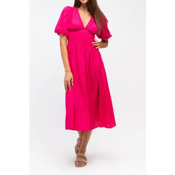 LABEL OF LOVE Selena Maxi Dress - Pink