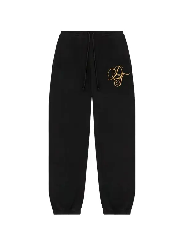 DENIM TEARS Metallic-script Track Pants