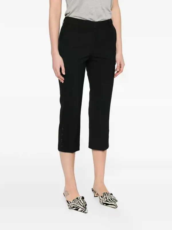 IRO PARIS Button-embellished Trousers - Black