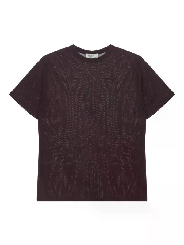 Studio Nicholson Short-sleeve Crew-neck T-shirt - Red