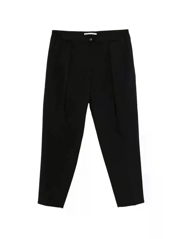 BRIGLIA 1949 Pleated Trousers - Black