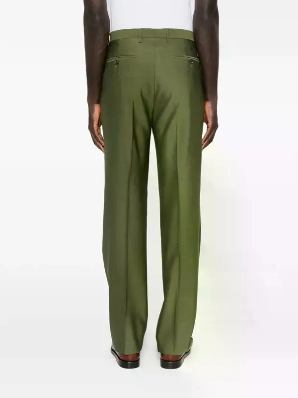 Etro Pleated Straight Leg Trousers