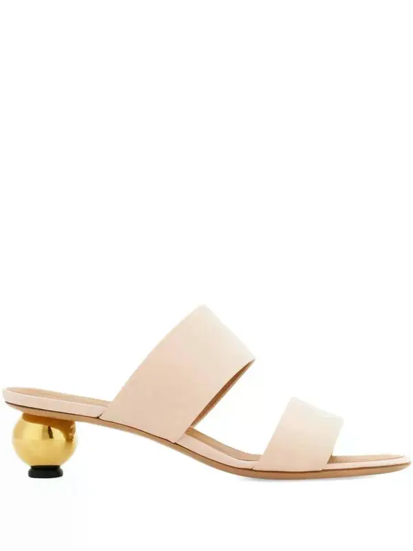 FERRAGAMO Spherical Heeled Mules
