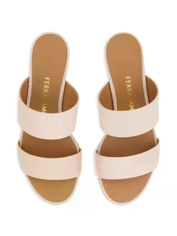 FERRAGAMO Spherical Heeled Mules