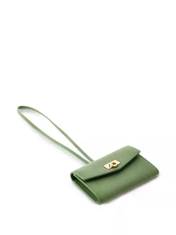 FERRAGAMO Gancini Cardholder Charm - Green