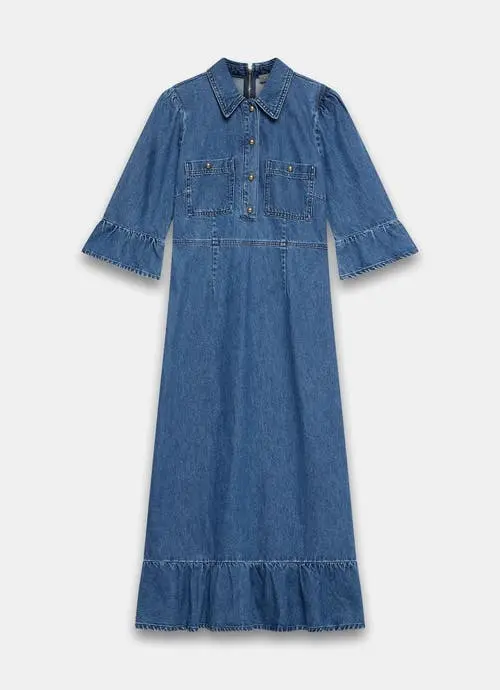 cute womens golf dresses Women's short sleeve dress – HEDGE as well as a Size:US8 style_group:Skye Chiffon Floral Print Dress The cutest denim dress