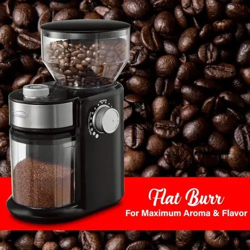 BRENTWOOD 8oz Automatic Coffee Bean Grinder Mill